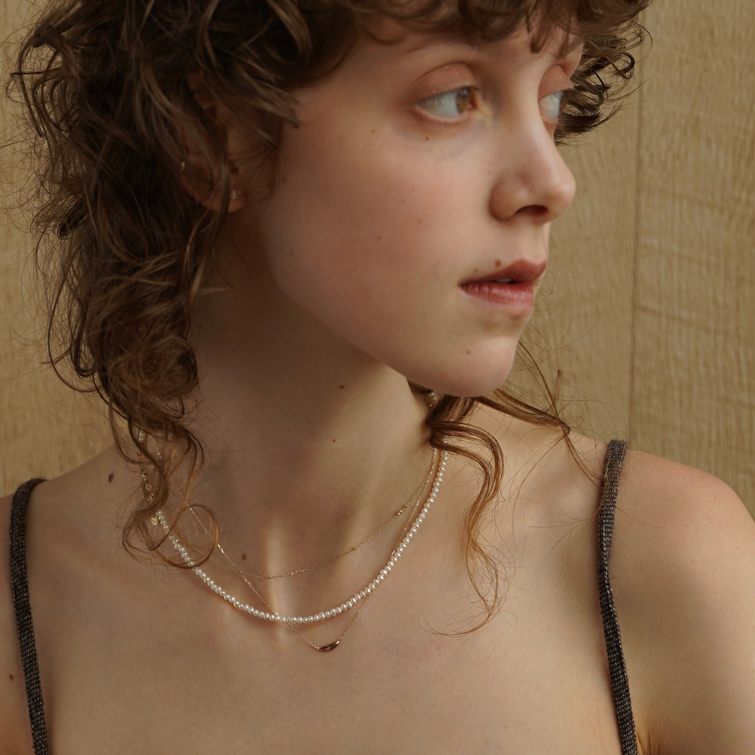 mellow & skin pearl & dazzling choker – bocca